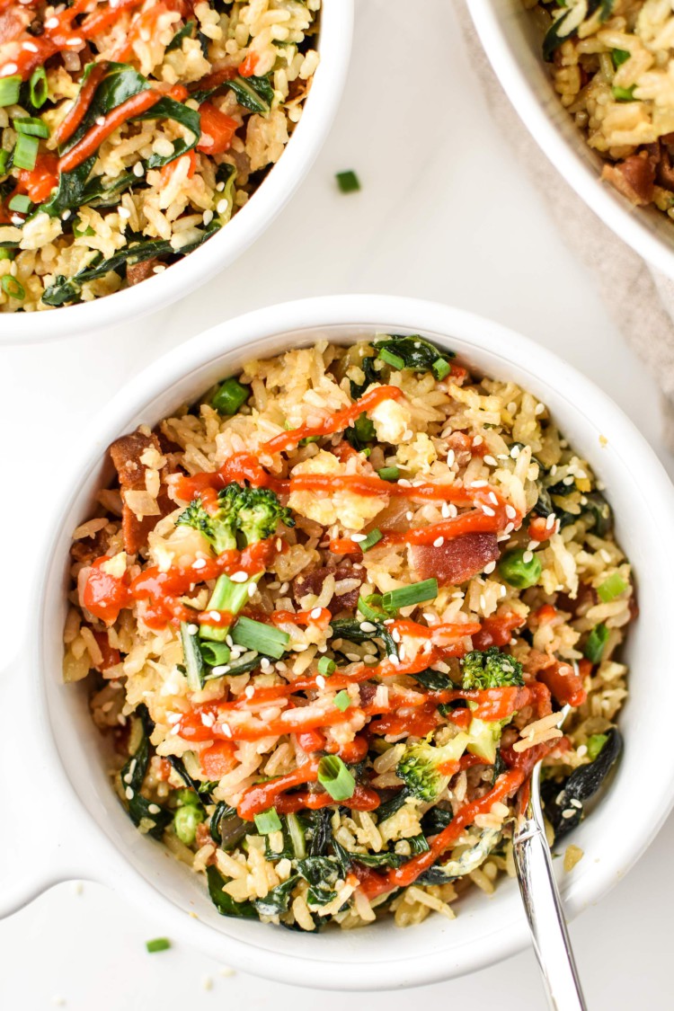 Veggie Packed Breakfast Fried Rice - Project Meal Plan