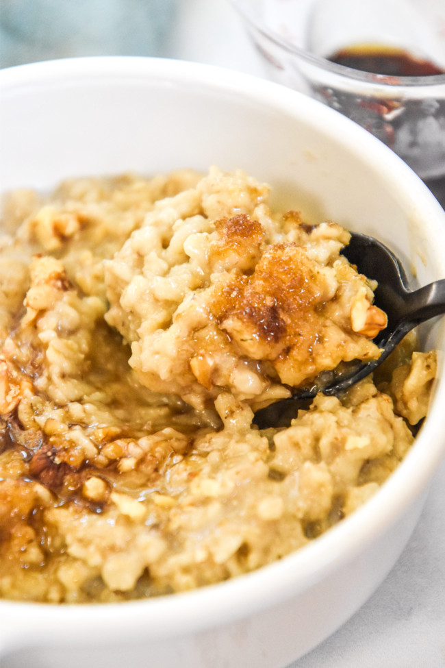 Instant Pot Maple Brown Sugar Oatmeal - Project Meal Plan