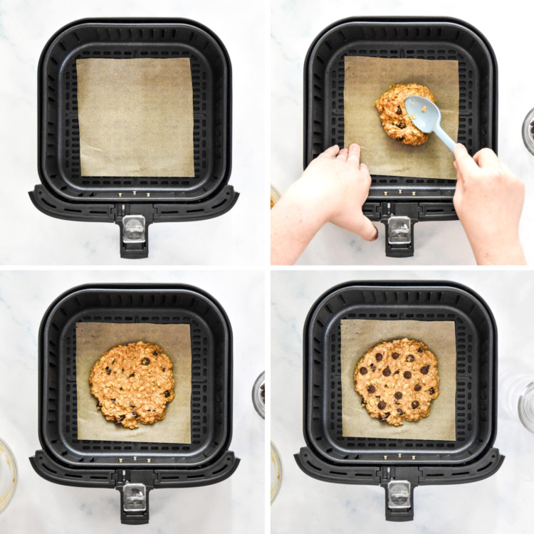 Air Fryer Banana Oatmeal Cookie For One - Project Meal Plan