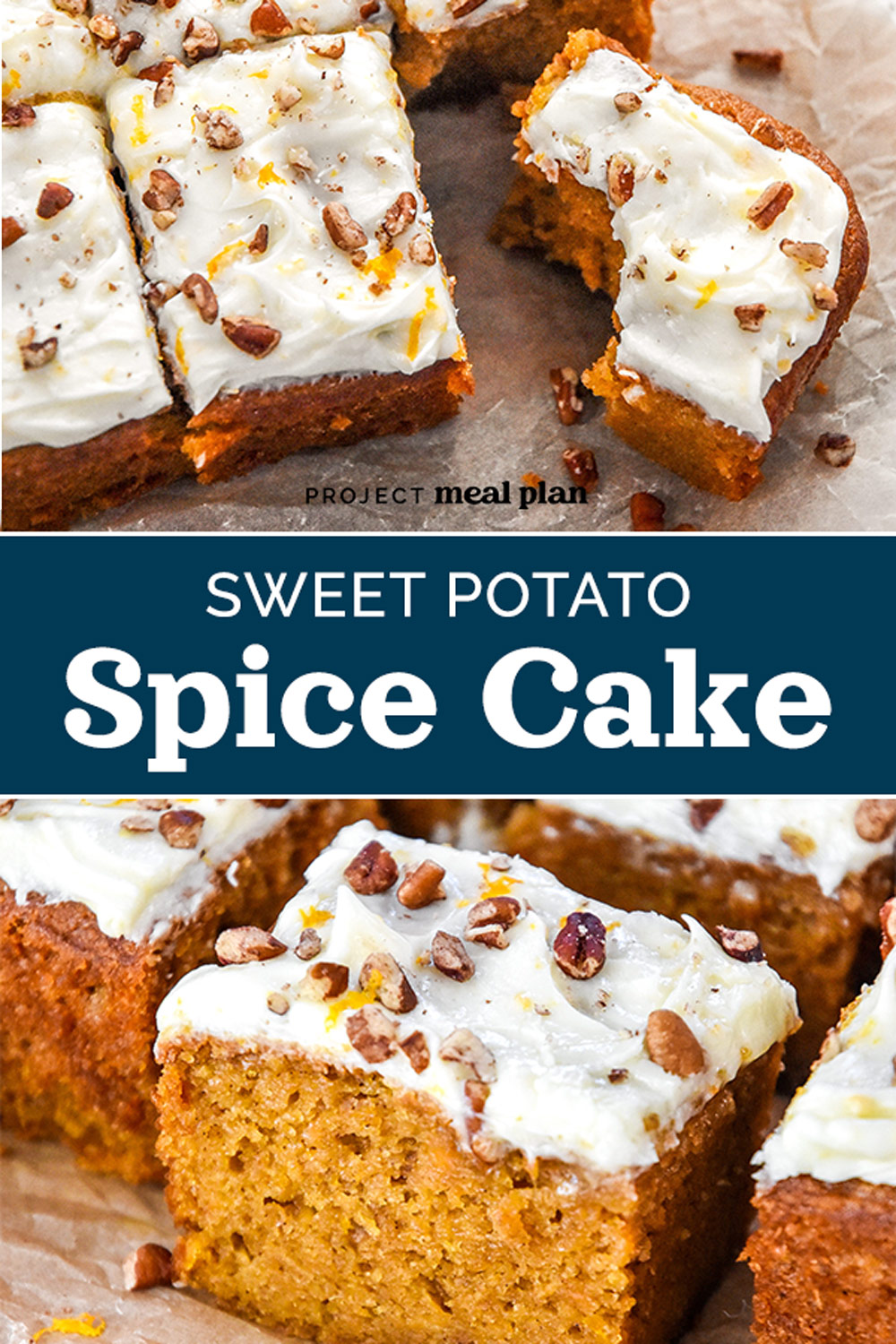 Sweet Potato Spice Cake - Project Meal Plan