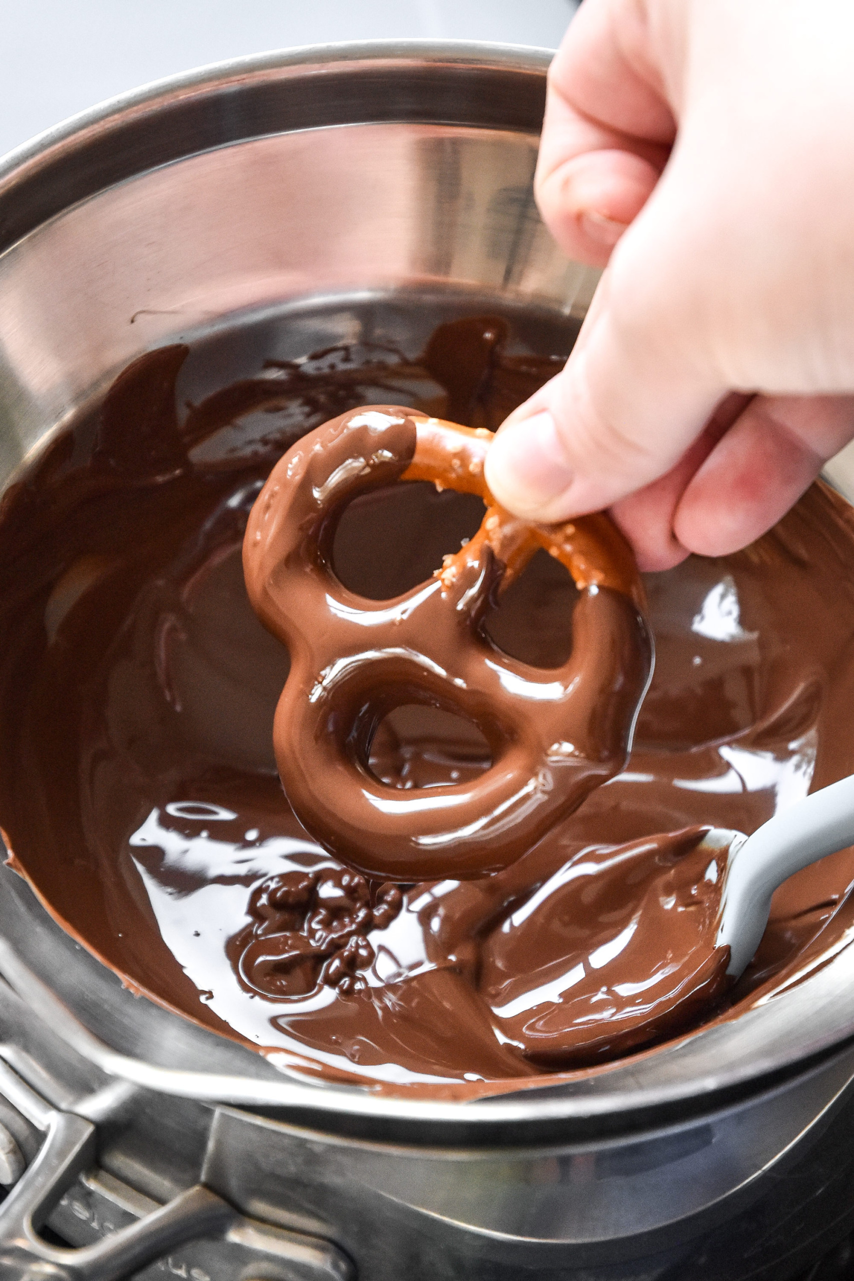 Homemade Chocolate Dipped Pretzels - Project Meal Plan