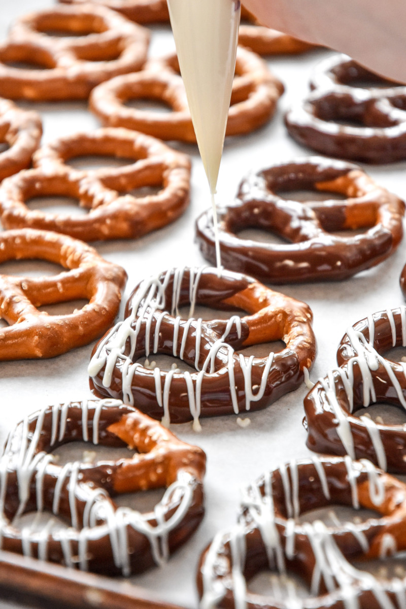 Homemade Chocolate Dipped Pretzels - Project Meal Plan