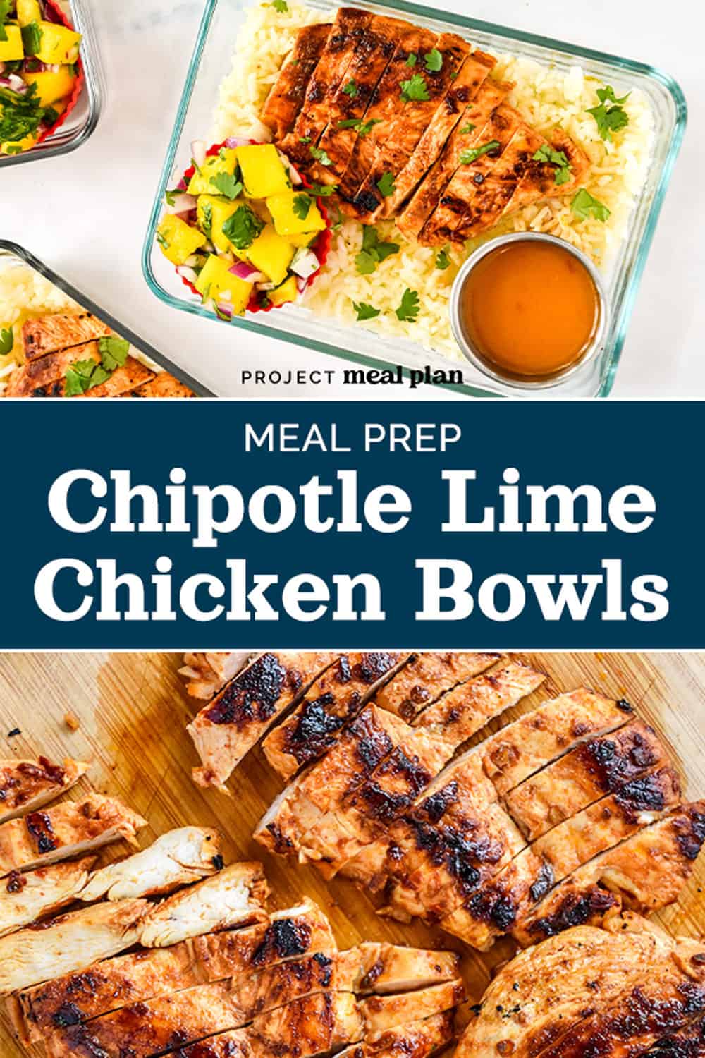 Chipotle Lime Chicken Meal Prep - Project Meal Plan