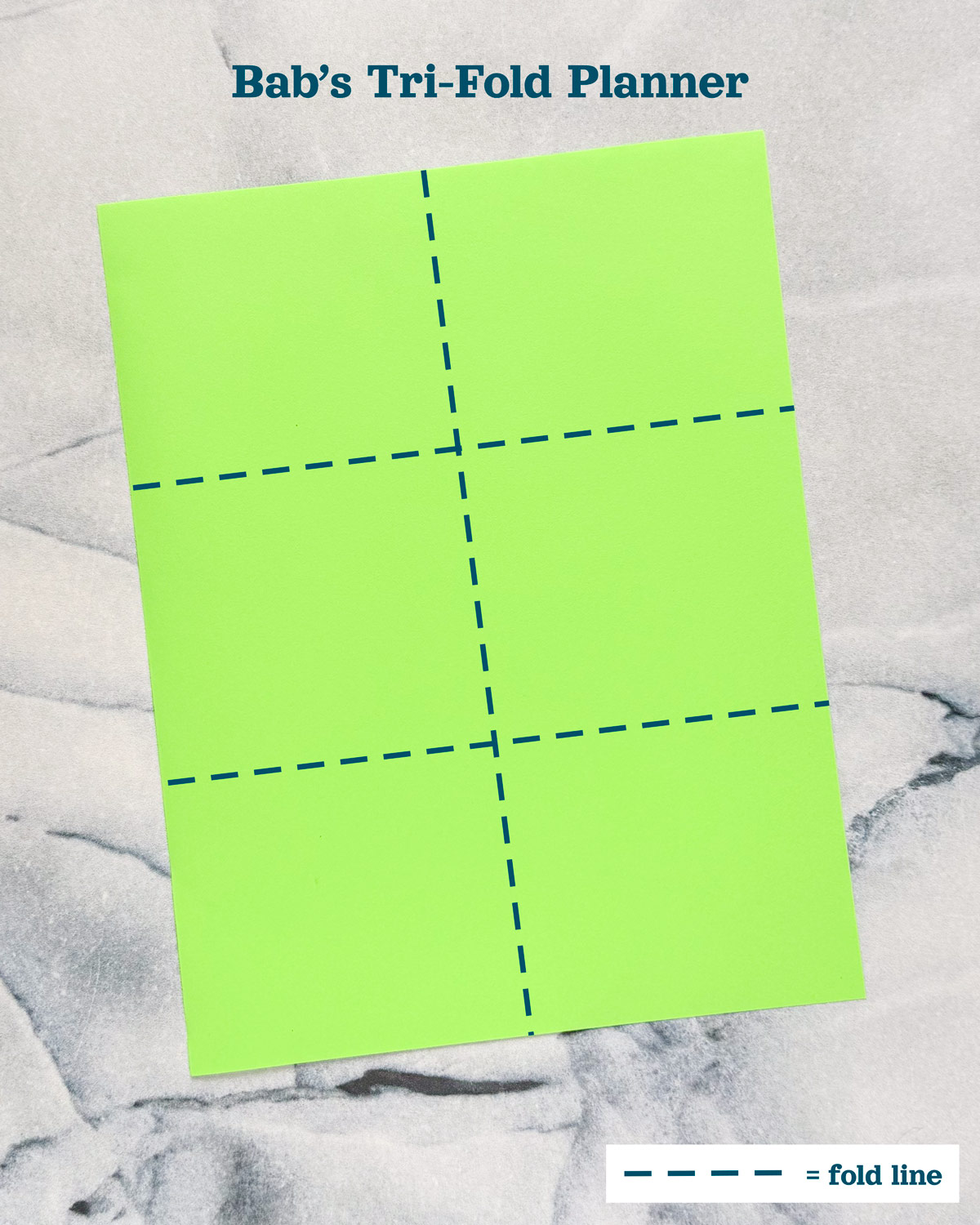3 Ways to Fold Paper into a Meal Plan - Project Meal Plan
