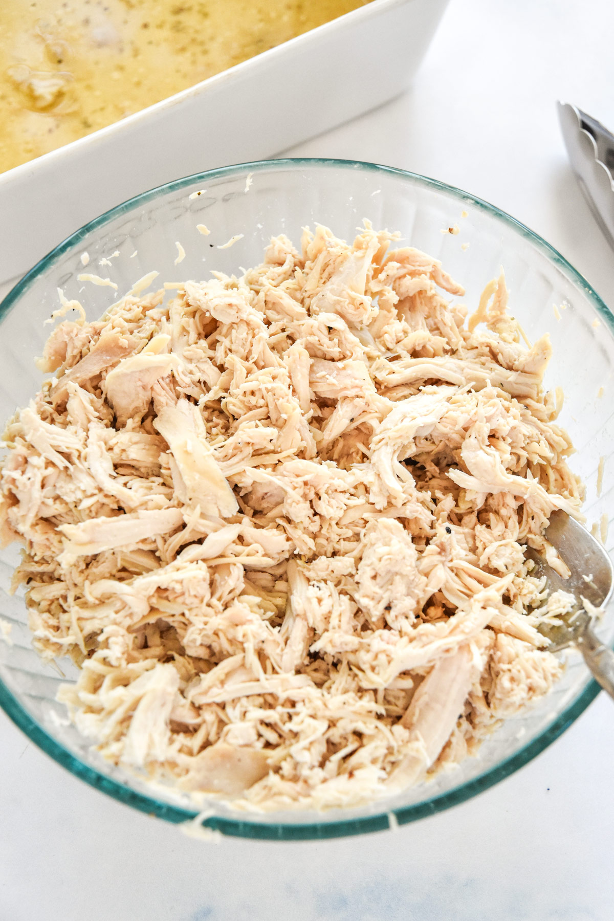 Baked Shredded Chicken Base Recipe - Project Meal Plan